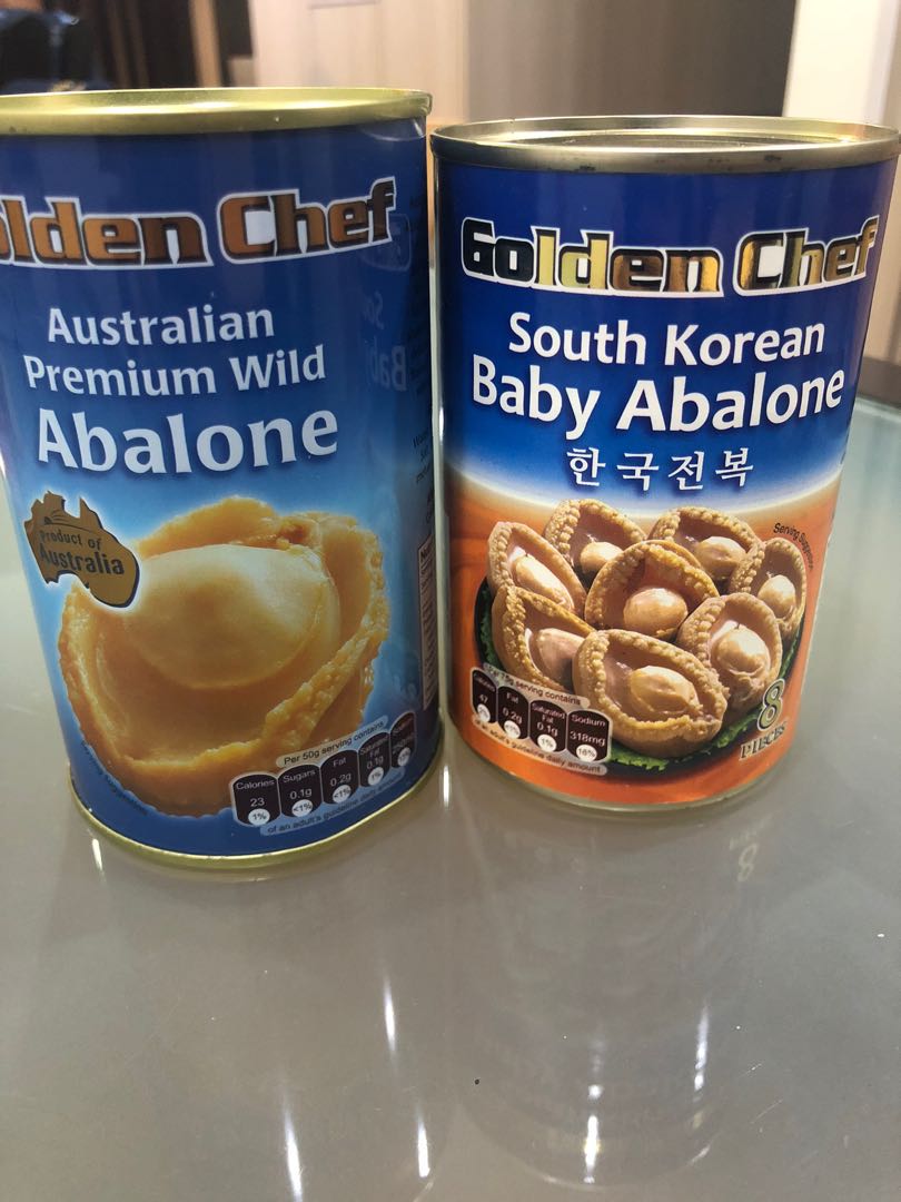 Golden Chef Abalone, Food & Drinks, Chilled & Frozen Food on Carousell