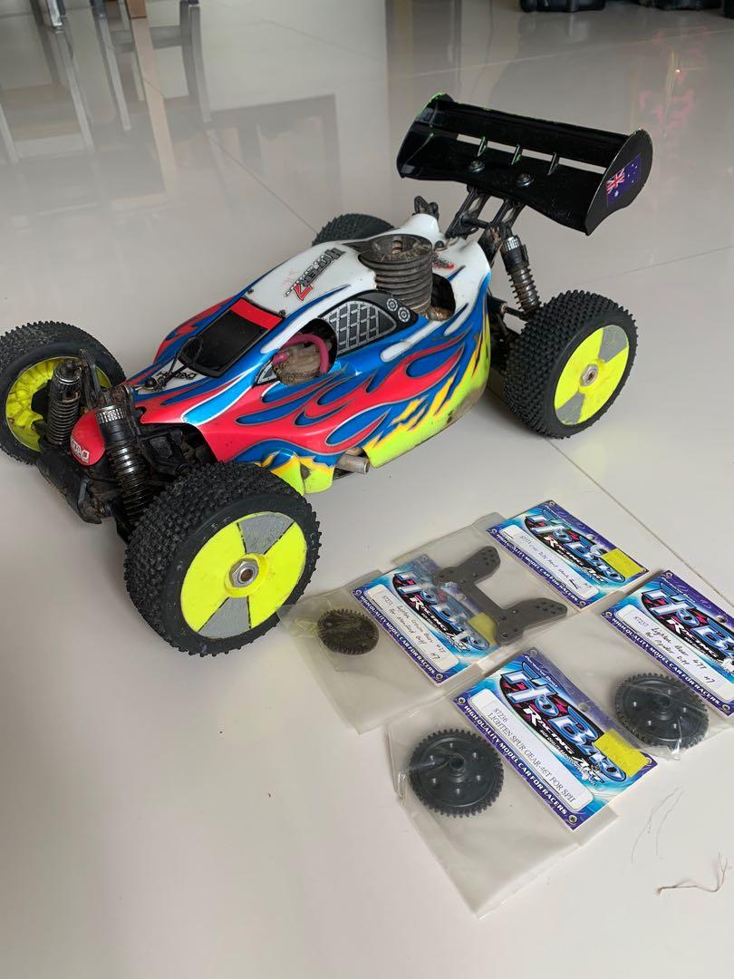 RC HoBao Hyper 7 buggy 1/8 scale not tamiya Kyosho yokomo Xray, Hobbies ...