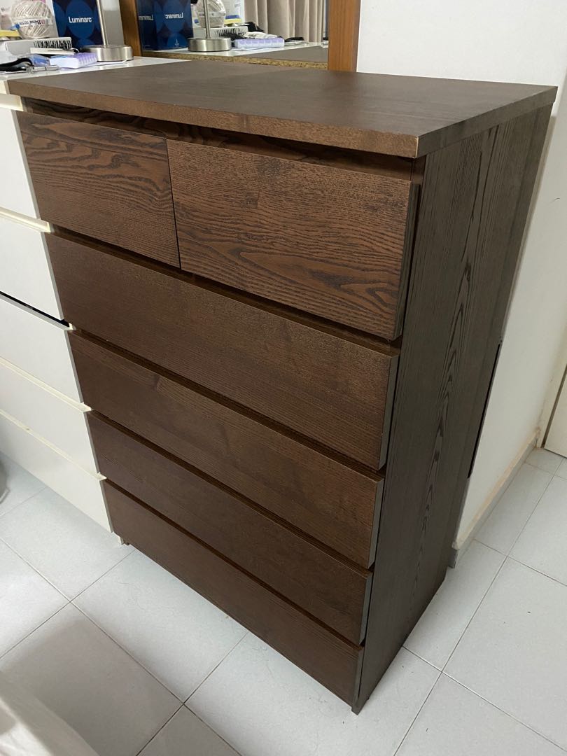 Ikea Malm Drawers, Furniture & Home Living, Furniture, Tables & Sets on ...