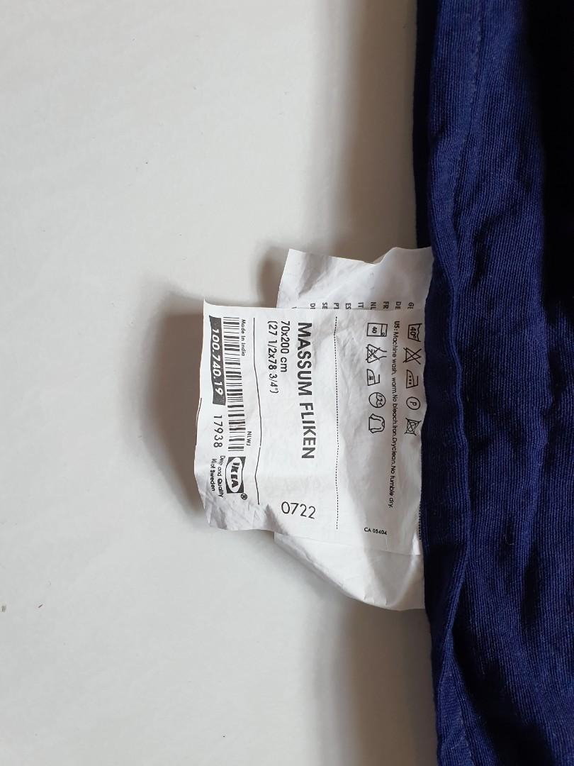 IKEA MASSUM single FUTON mattress with cover, Furniture & Home Living ...