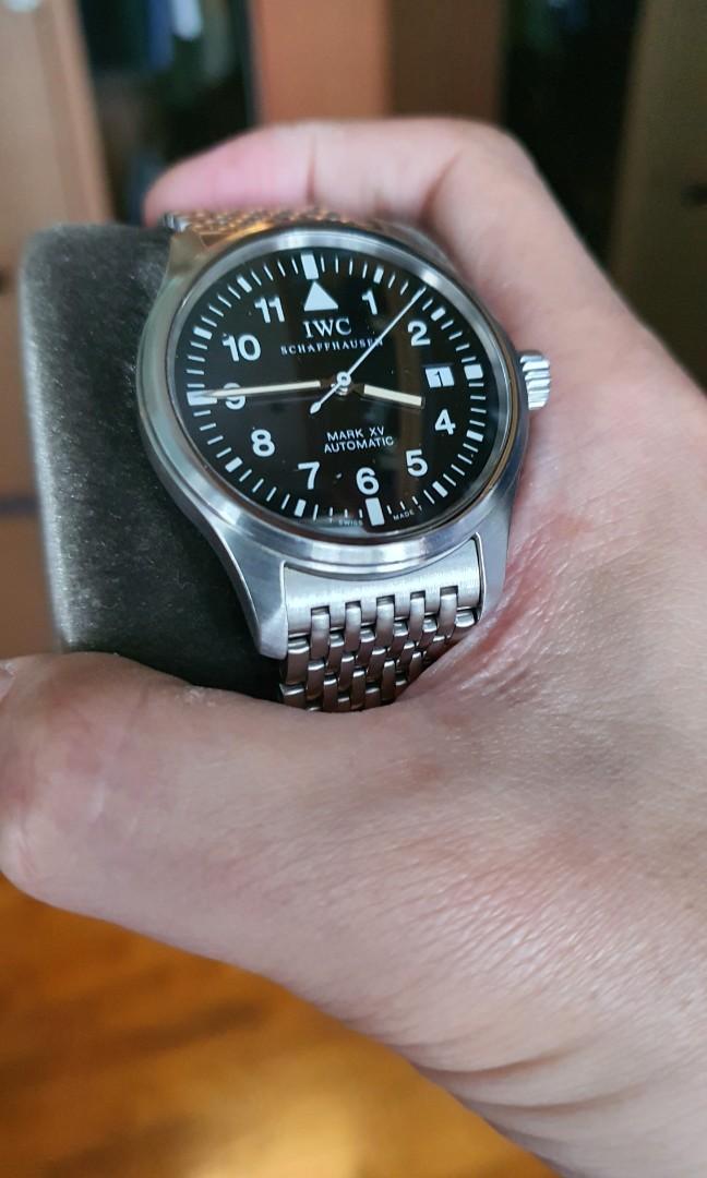 IWC Mark XV (15) T-dial in original bracelet, Luxury, Watches on Carousell