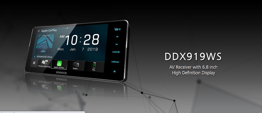 Kenwood DDX919WS Car Stereo headunit wireless carplay android auto, Car Parts & Accessories ...