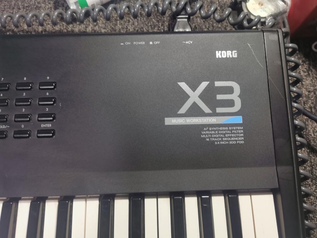 Korg x3 keyboard synthesizer piano, Hobbies & Toys, Music & Media ...