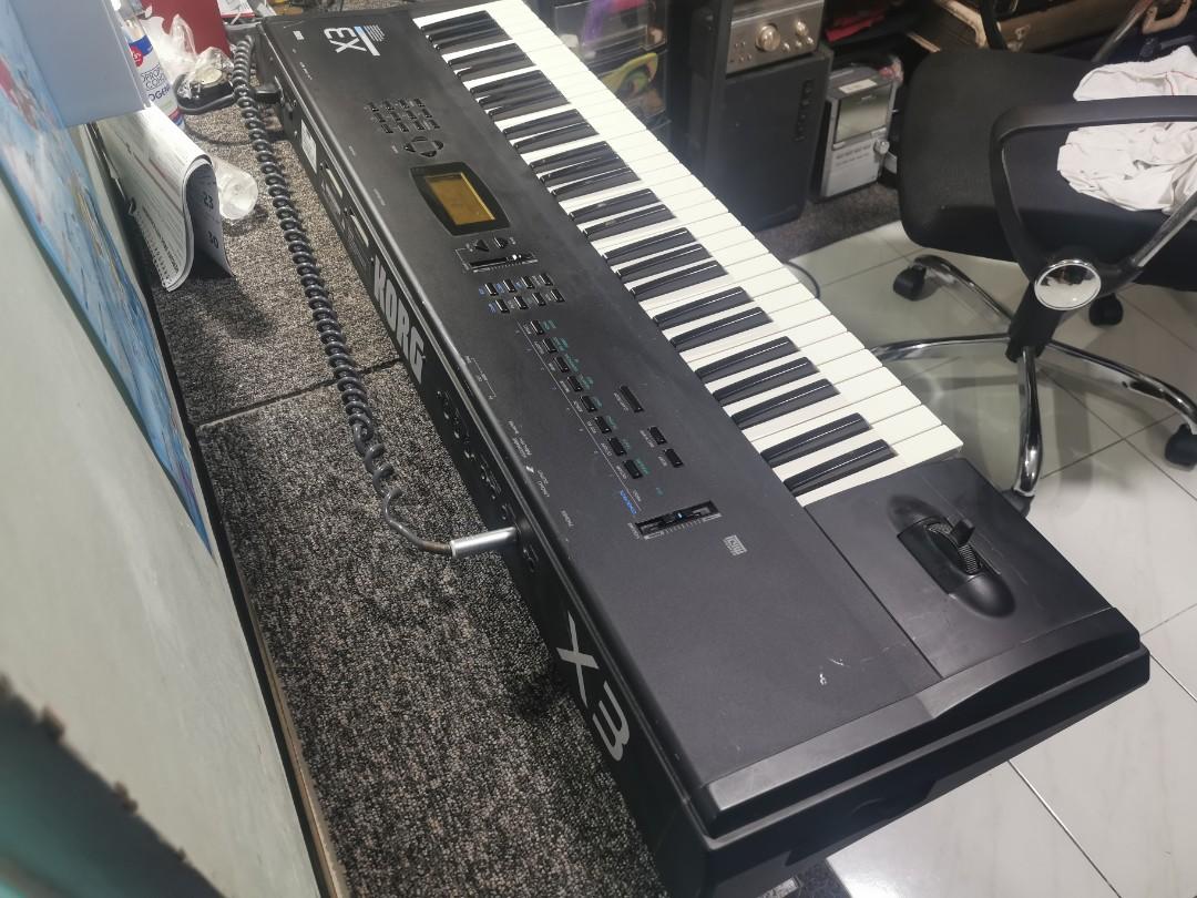 Korg x3 keyboard synthesizer piano, Hobbies & Toys, Music & Media ...
