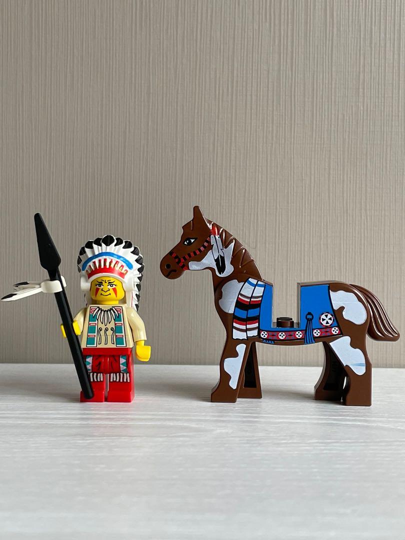 lego Indian with horse, Hobbies & Toys, Toys & Games on Carousell