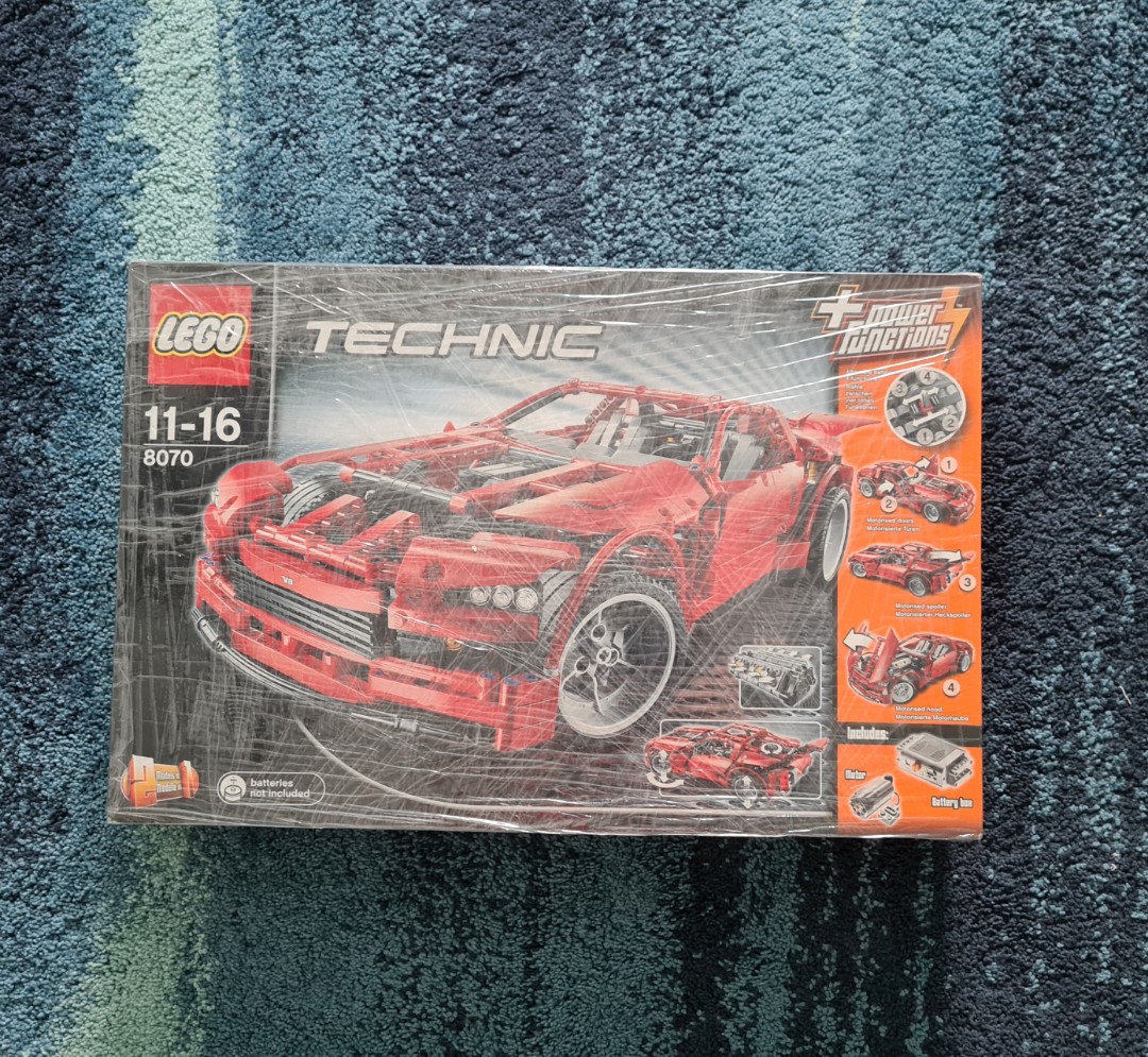 Lego Technic 8070 super car, Toys & Games, Bricks & Figurines on Carousell