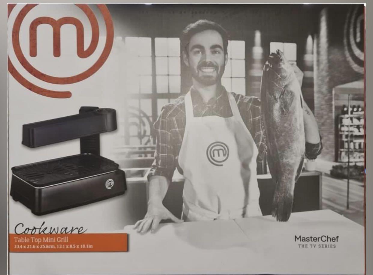Like brand new Masterchef table top electric mini grill. smokeless ...