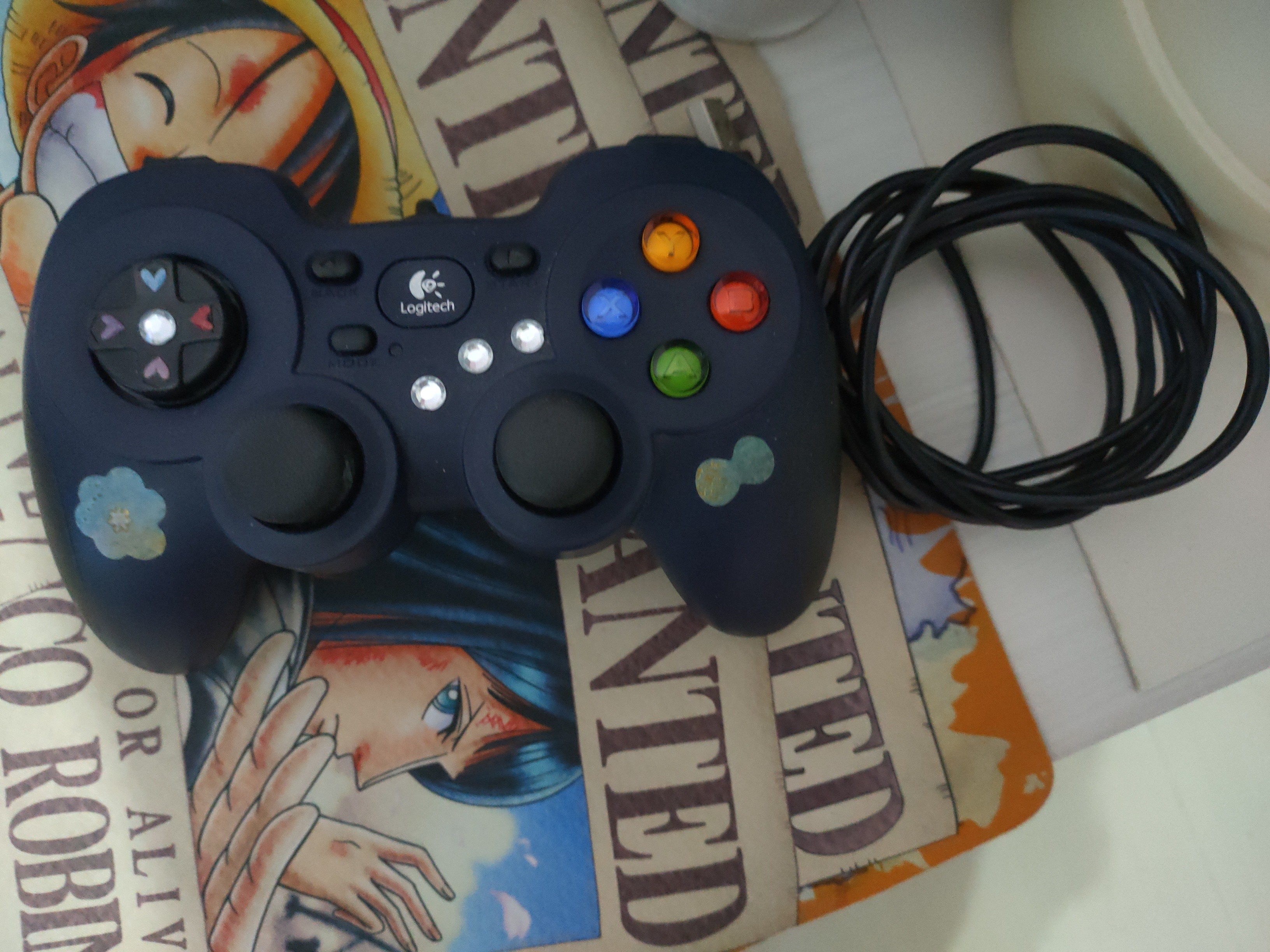 Logitech wired PC controller, Video Gaming, Gaming Accessories ...