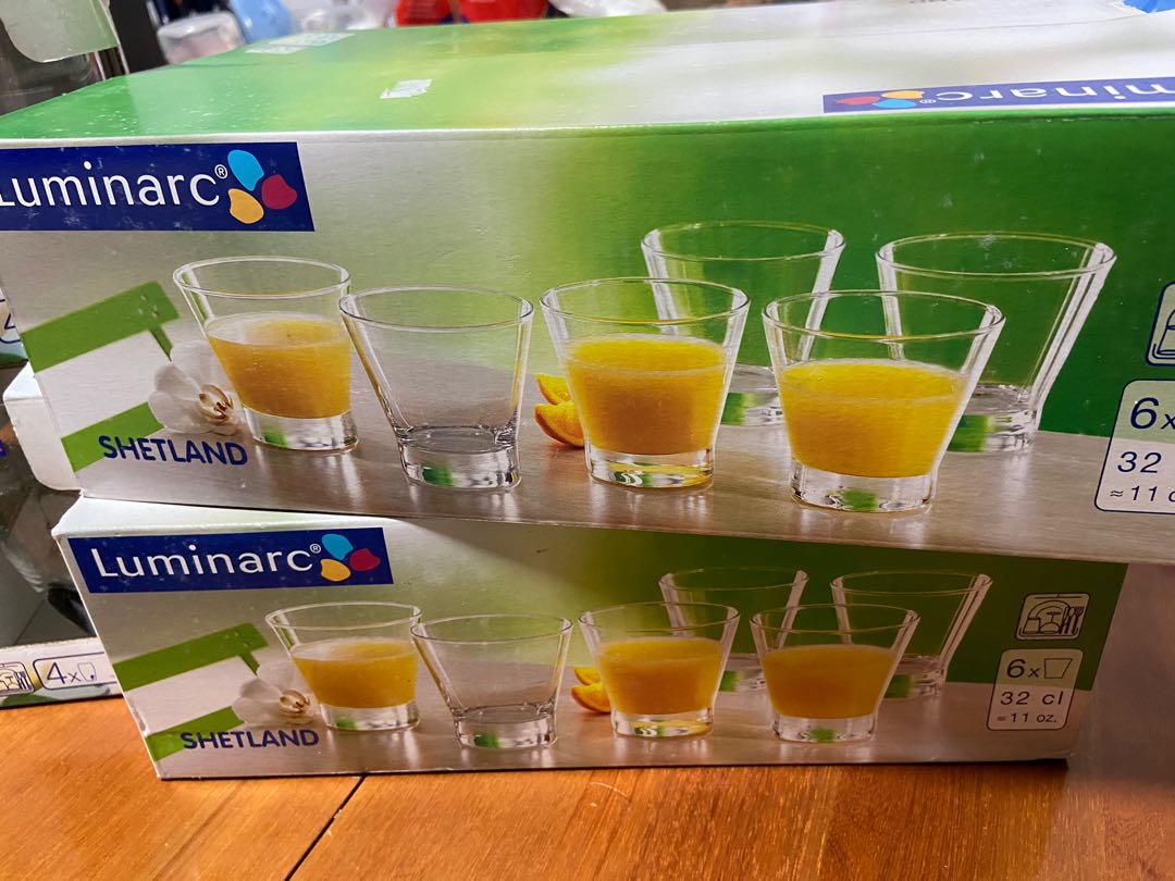 Luminarc Drinking Cups, Furniture & Home Living, Kitchenware ...