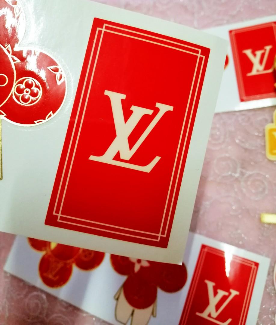 LV sticker / gift tag, Hobbies & Toys, Stationery & Craft, Art & Prints ...