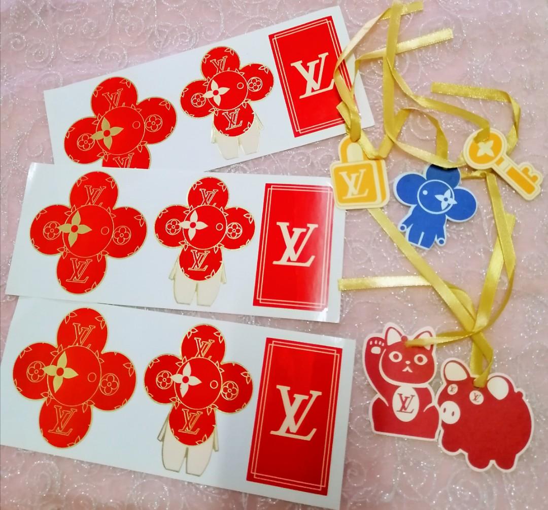 LV sticker / gift tag, Hobbies & Toys, Stationery & Craft, Art & Prints ...