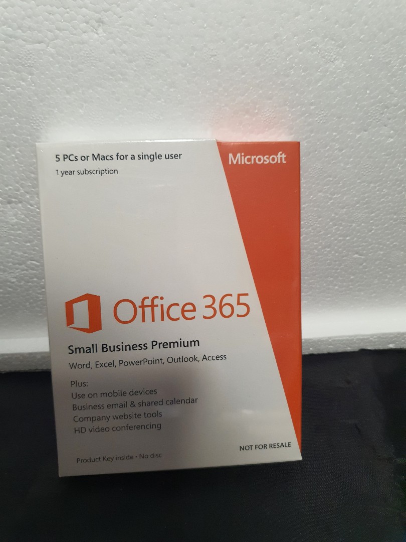 Microsoft Office 365 Small Business Premium, Computers & Tech, Office ...