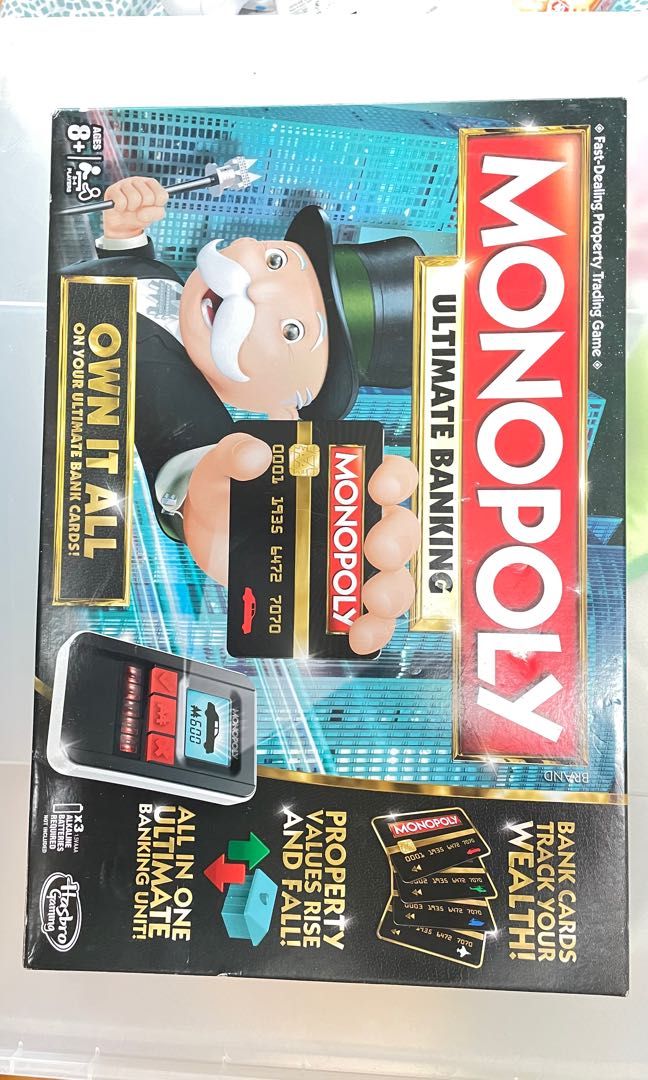 Monopoly Ultimate Banking, Hobbies & Toys, Toys & Games on Carousell
