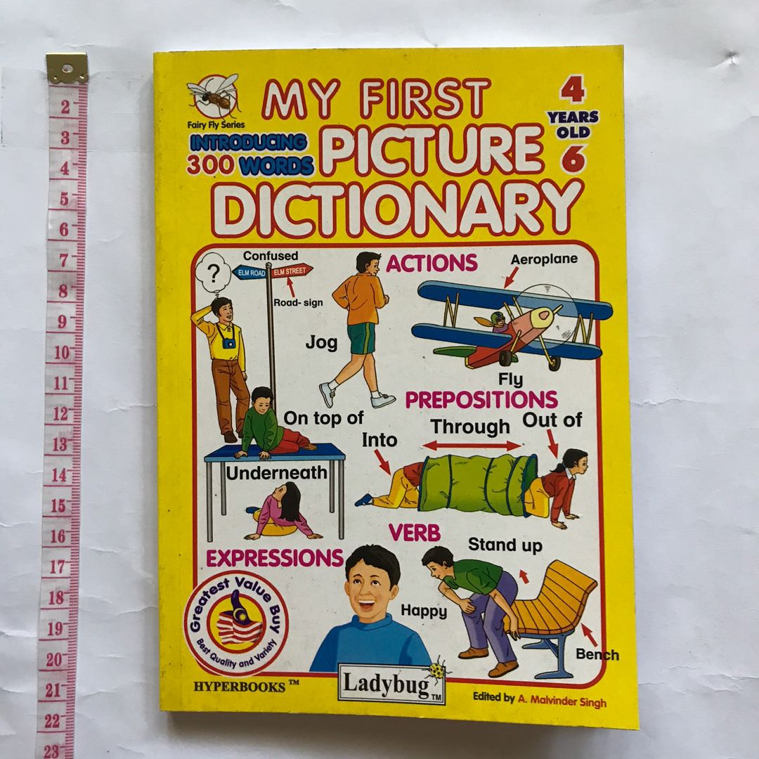 My First Picture Dictionary, Hobbies & Toys, Books & Magazines ...