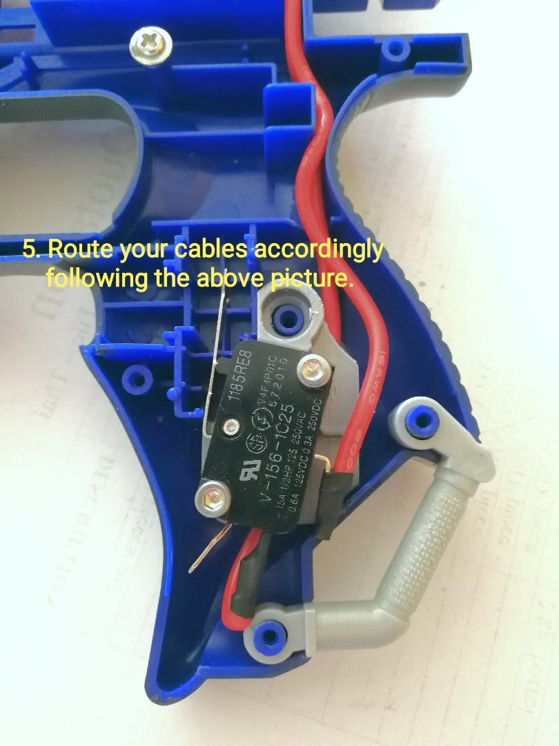 Nerf Stryfe Rev / Acceleration Switch Mount, Hobbies & Toys, Toys ...