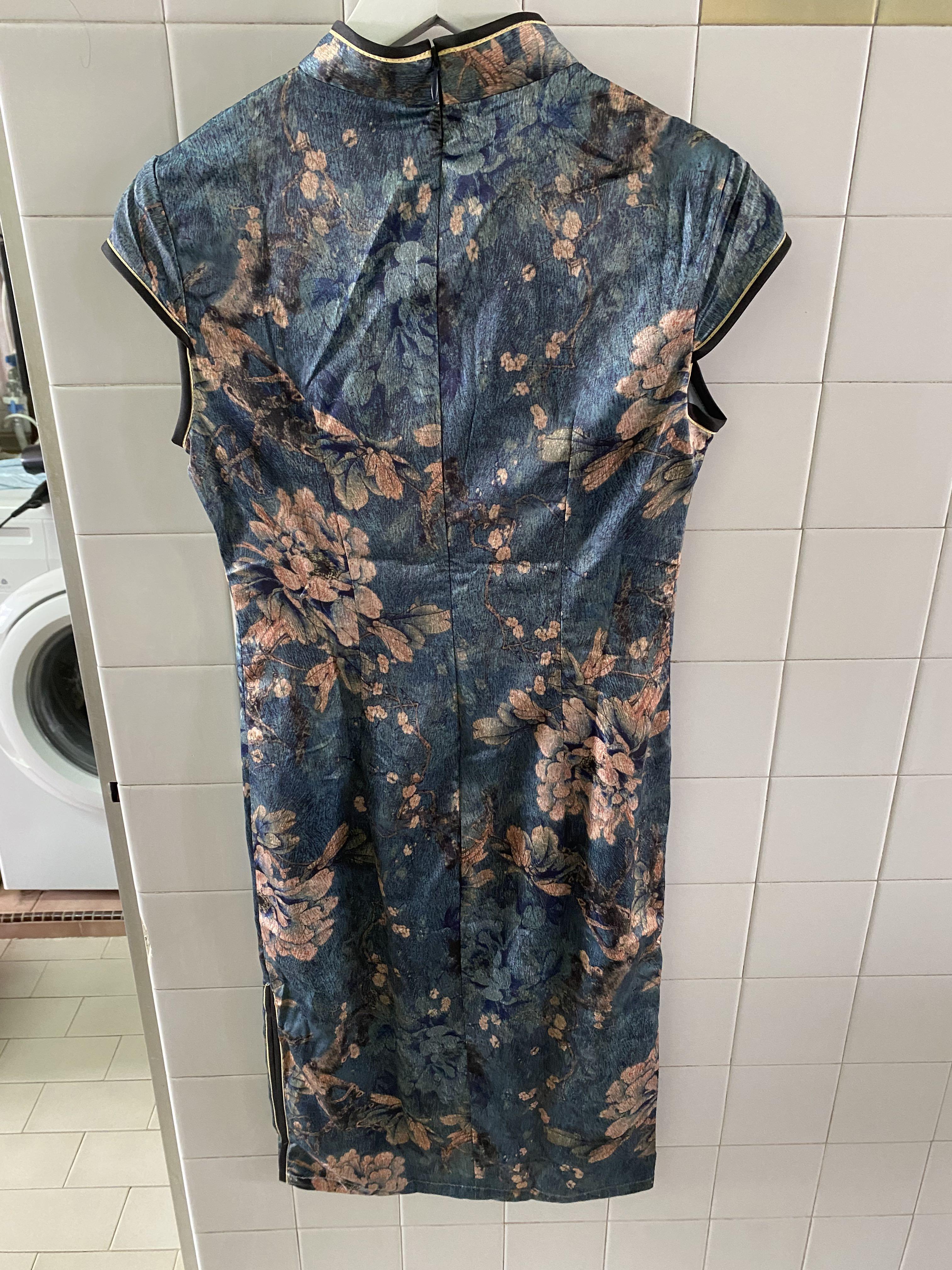 Old Shanghai Cheongsam dress / qi pao, Women's Fashion, Muslimah ...