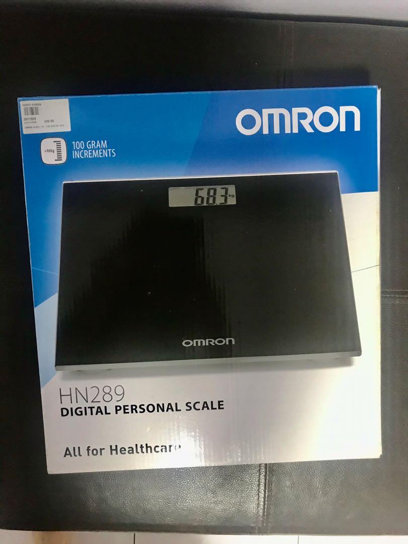 OMRON Weight Scale, Health & Nutrition, Health Monitors & Weighing ...