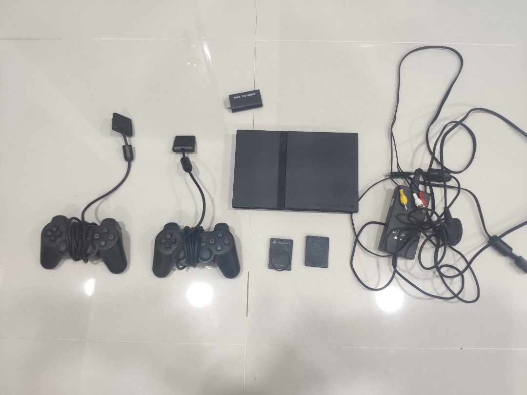 PS2 BUNDLE WITH ACCESSORIES FULL SET PLUG AND PLAY, Video Gaming, Video ...