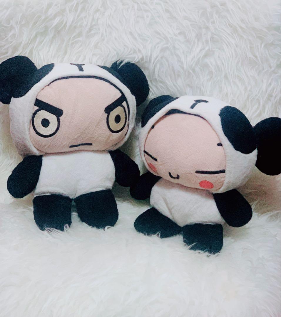Pucca Garu Panda Rare Plushies, Hobbies & Toys, Toys & Games on Carousell