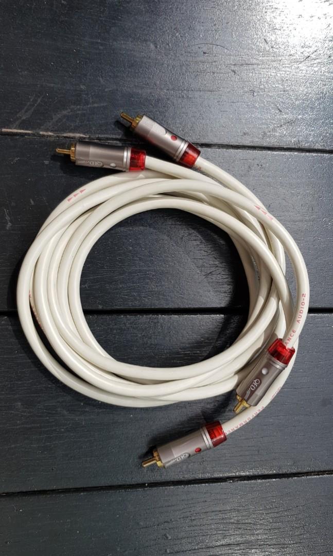 QED 1.0M Performance Audio-2 Interconnect (2 pairs), Audio, Other Audio ...