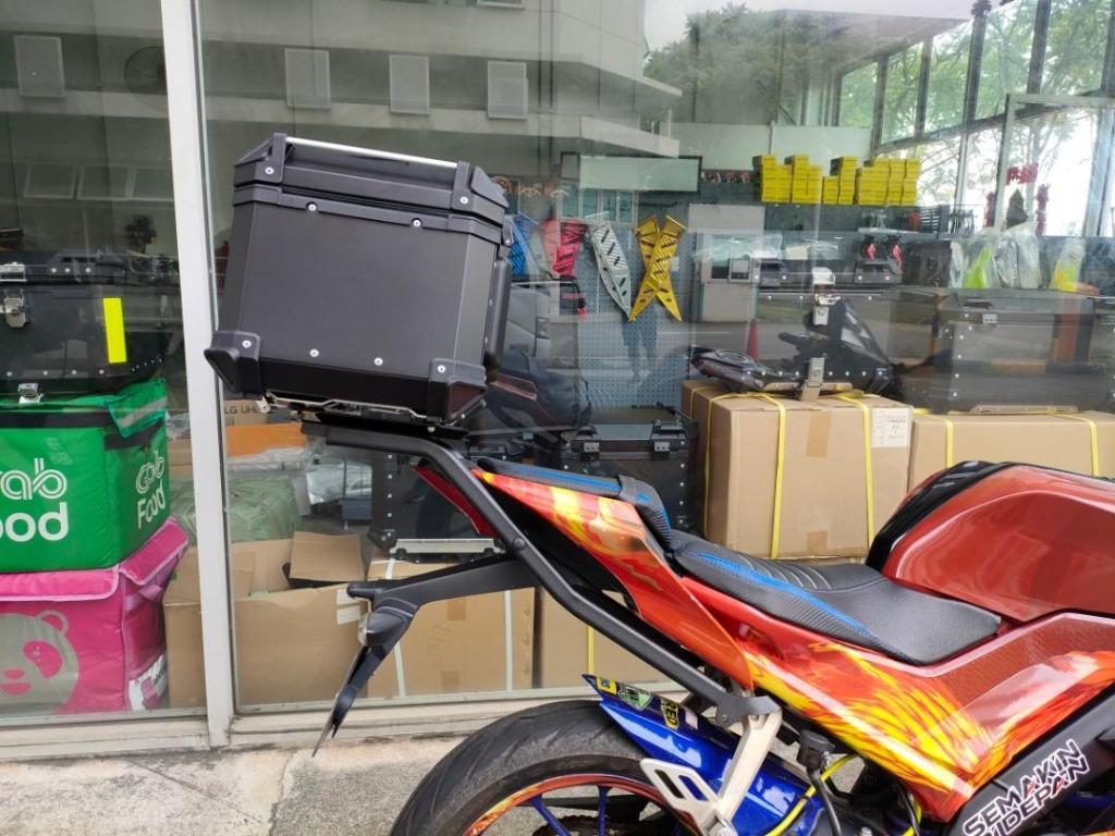 R15 V3 box rack heavy duty Kappa rack aluminium box, Motorcycles ...