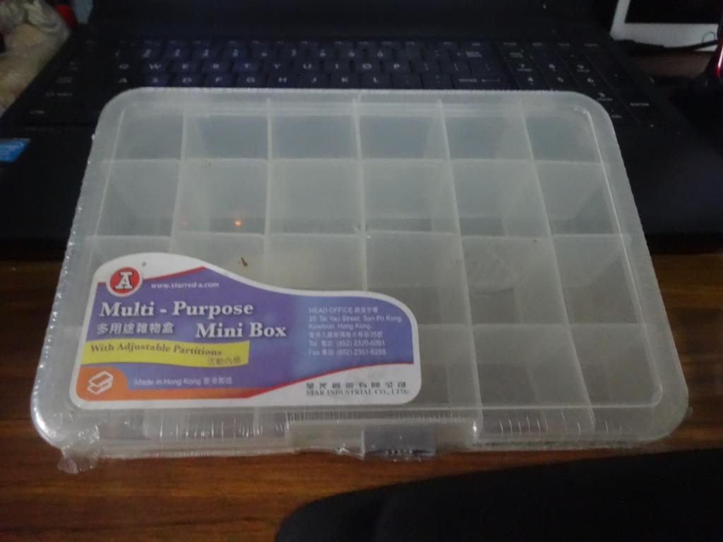 Separating/Sorting hardware components parts box plastic storage box ...