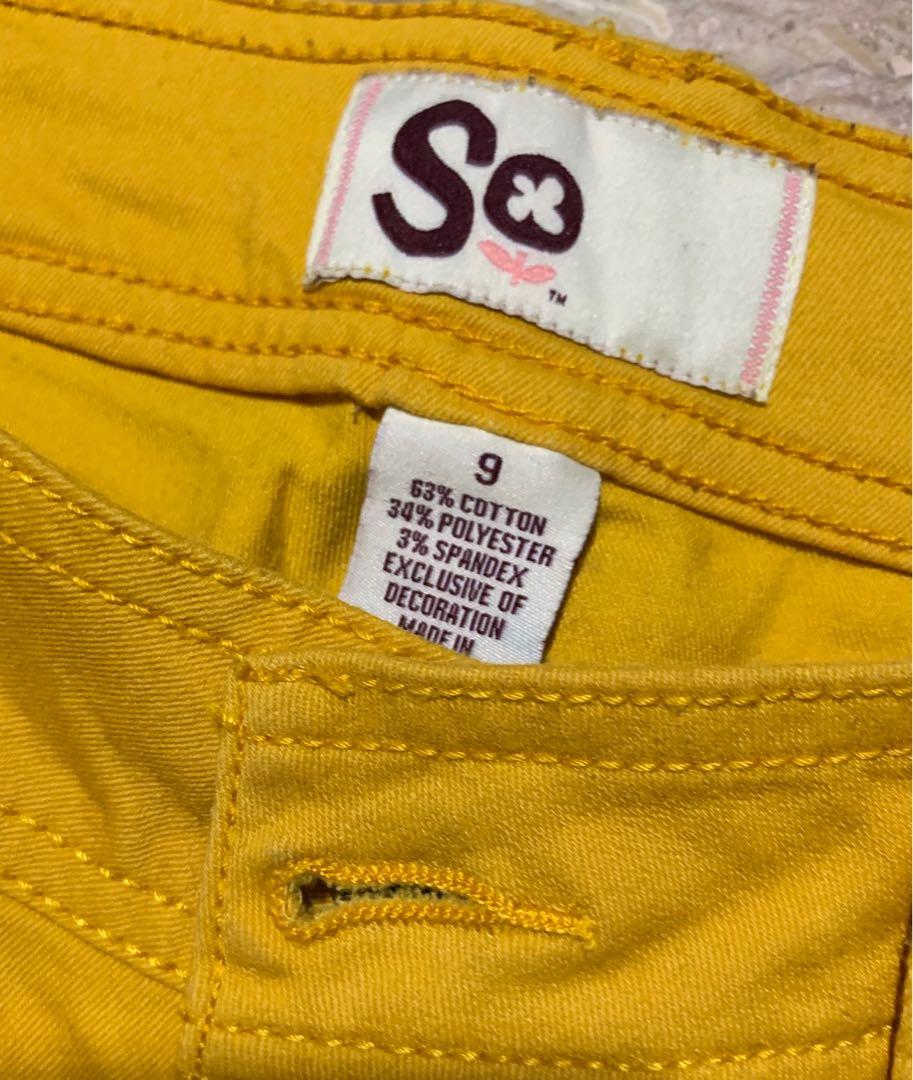 Skinny Yellow Jeans, Women's Fashion, Bottoms, Jeans & Leggings on ...