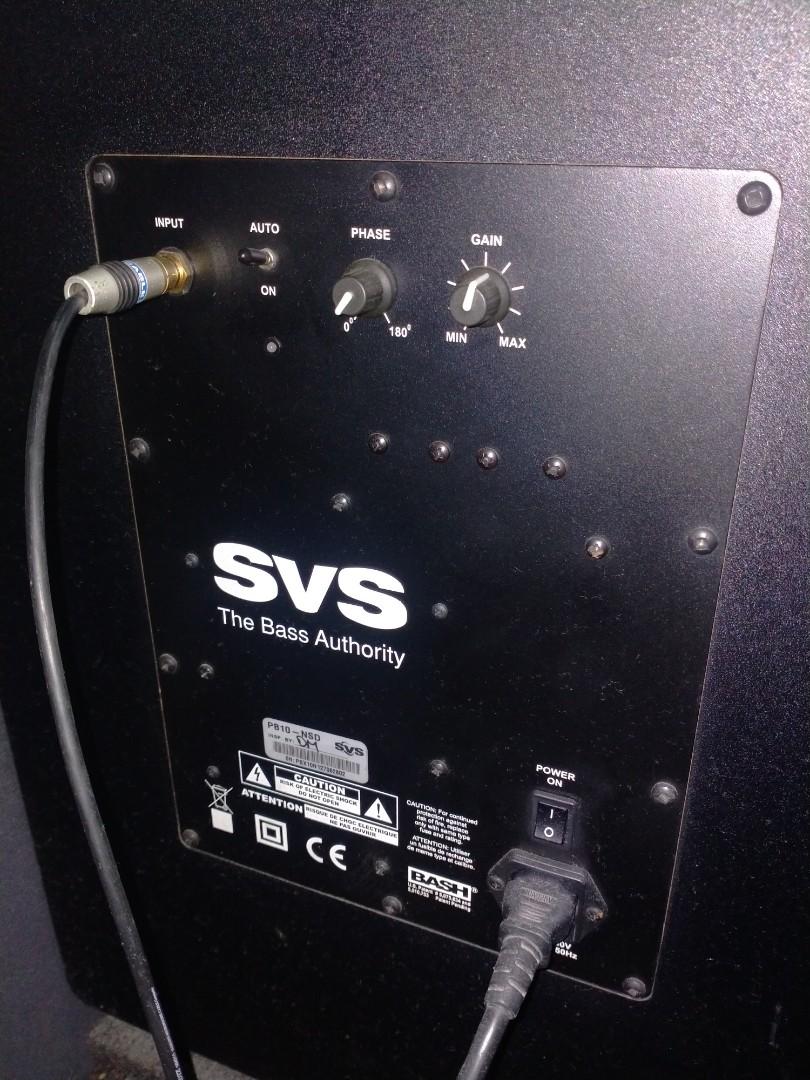 Svs pb10 nsd subwoofer velodyne jl bower paradigm jbl kef, Audio, Soundbars, Speakers ...