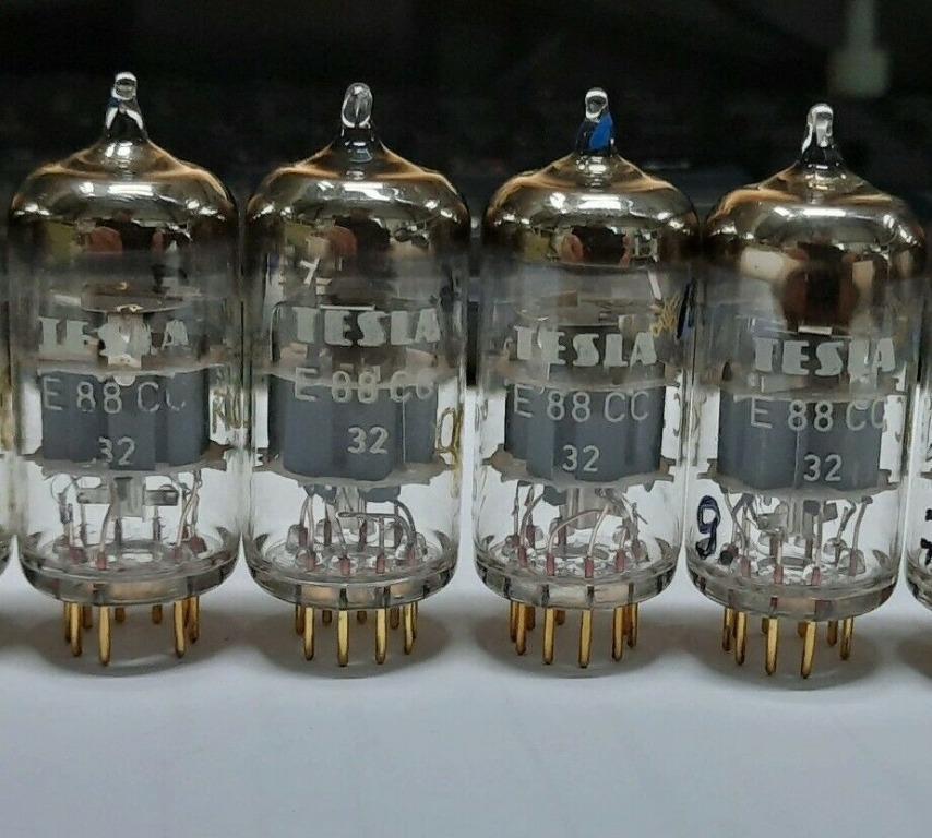 Tesla E88CC (premium 6922 and ECC88) NOS Tube, Audio, Other Audio ...