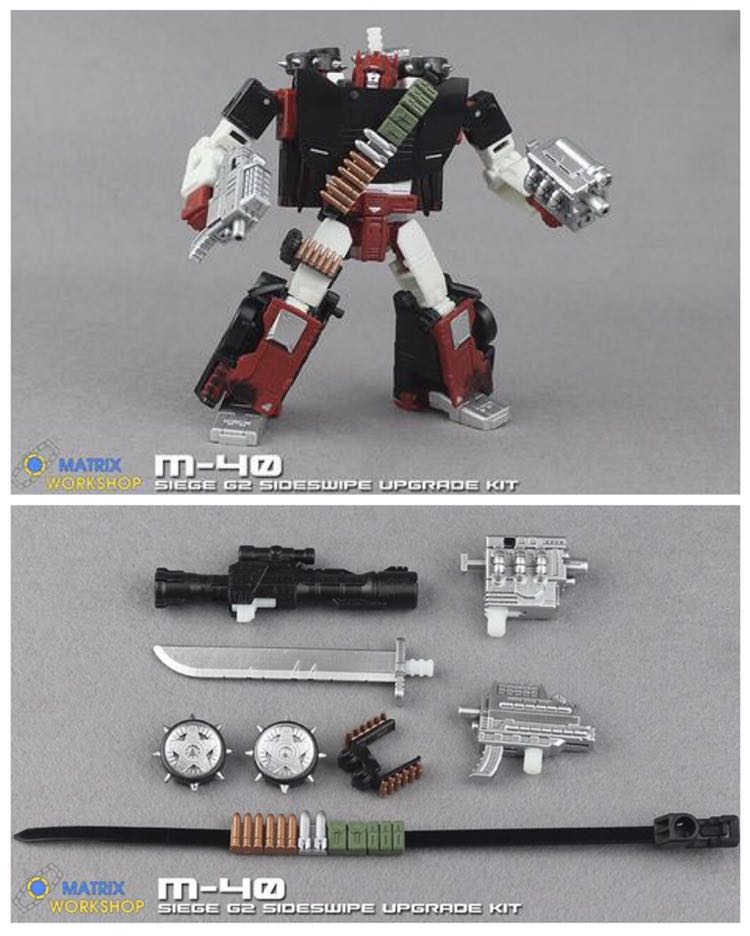 Transformers Matrix Workshop - M-40 M40 Upgrade Kit for WFC Siege G2 ...