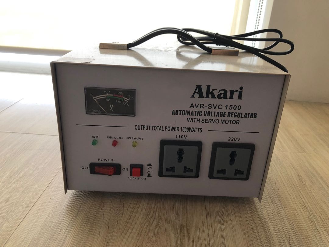 Akari Voltage Regulator, Furniture & Home Living, Gardening, Hose and ...
