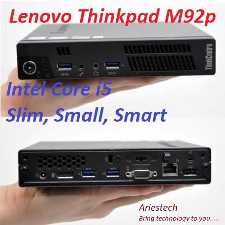 Used PC Lenovo Thinkpad Tiny PC intel Core i5 CPU, 4GB Ram, 500GB Hard ...