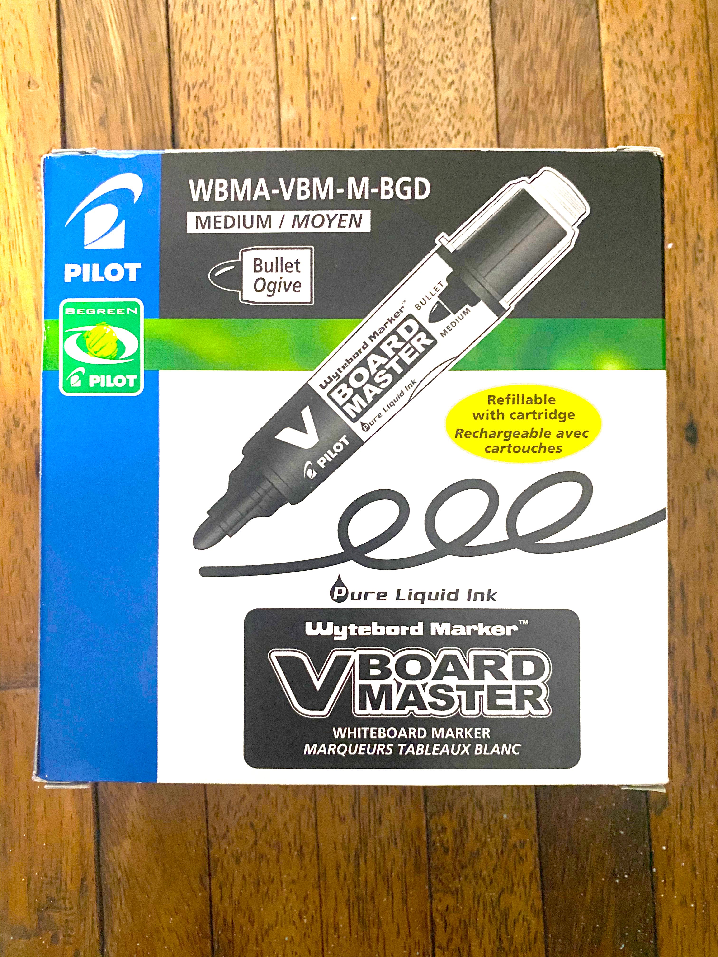 V Board Master (Pilot) white/whyte board marker, Hobbies & Toys ...