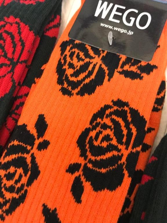 原裝日本Wego - unisex cushioned 中筒襪 （size: 25 - 27 cm) 1對, 男裝, 手錶及配件, 方巾 - Carousell