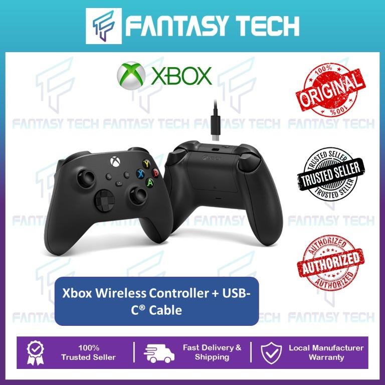 Xbox Wireless Controller + USB-C® Cable (Compatible Windows 10 PC, and Android. iOS ), Computers ...