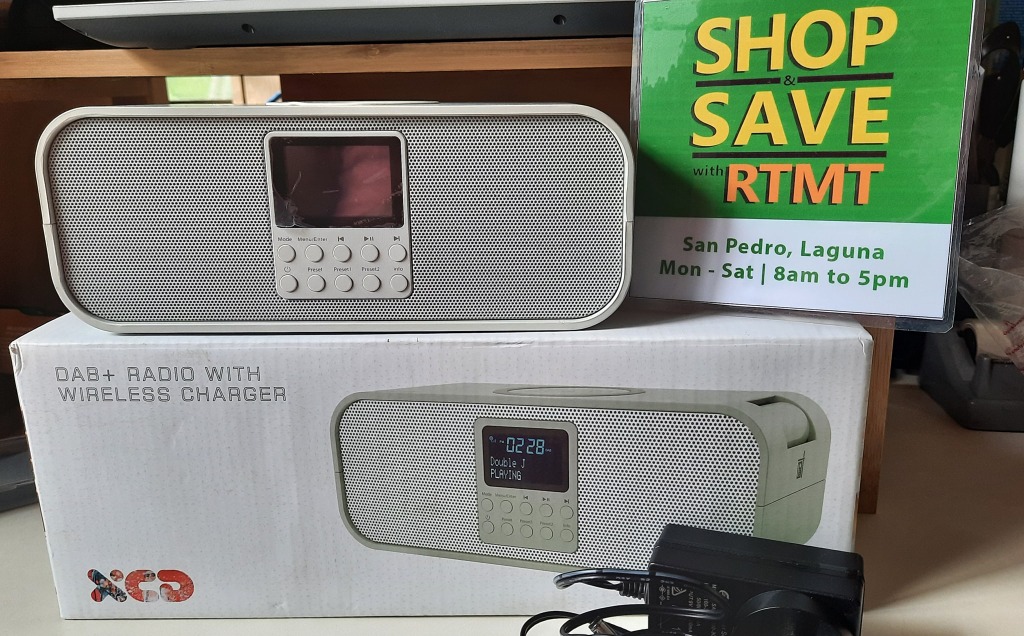 XCD DAB + FM Radio with Wireless Charger, Audio, Portable Audio ...