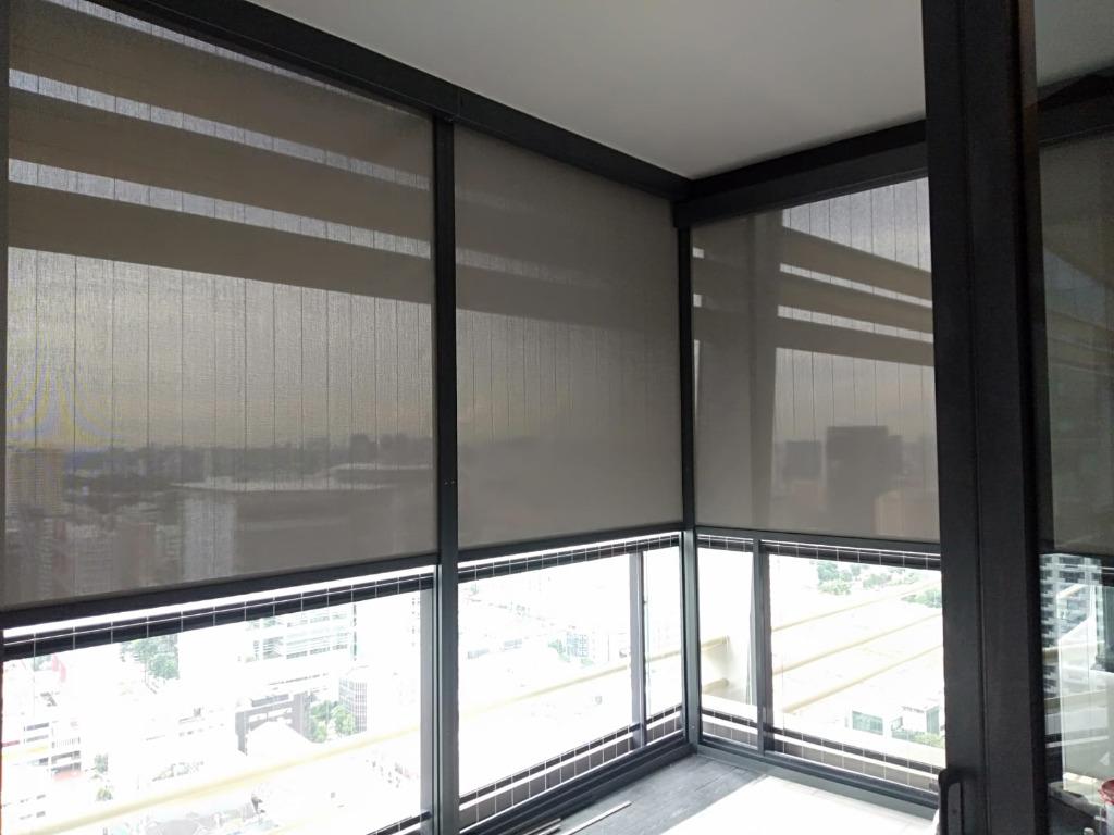 Motorised blinds / zip blinds / Invisible grille / casement window ...