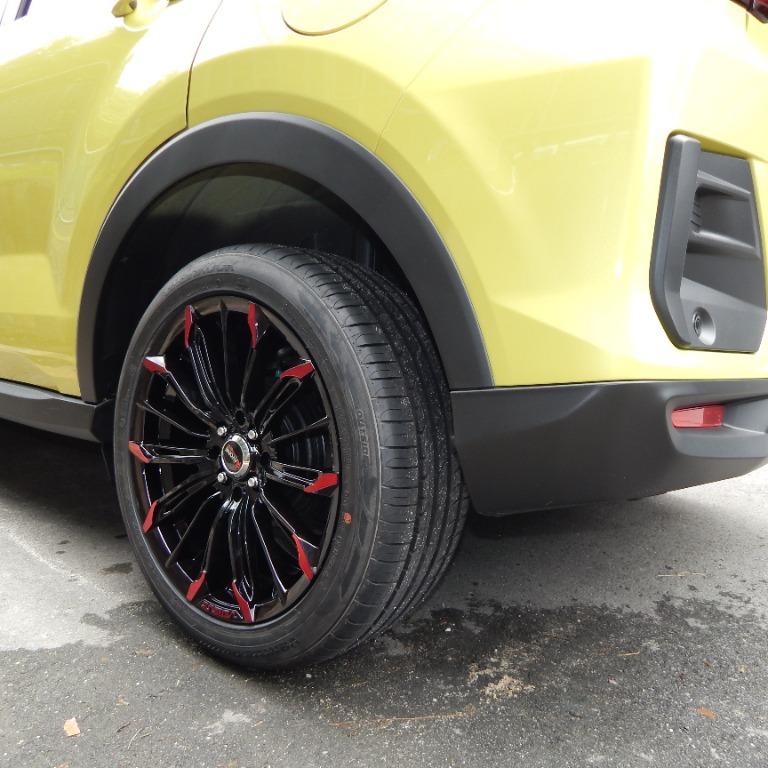 17” SPORTS RIM (TOYOTA RAIZE), Car Accessories, Tyres & Rims on Carousell