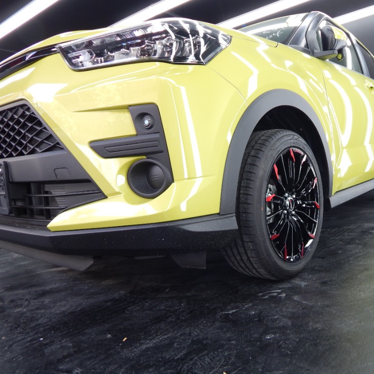 17” SPORTS RIM (TOYOTA RAIZE), Car Accessories, Tyres & Rims on Carousell