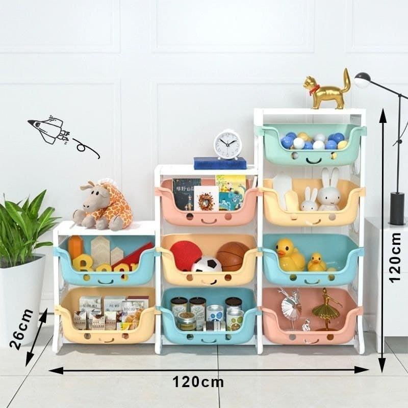 2 Tier Combine Storage Rack Trolley, Babies & Kids, Baby Nursery & Kids ...