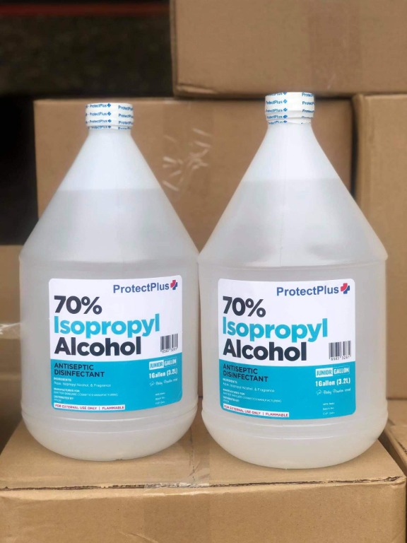 70% ISOPROPYL ALCOHOL ( BABY POWDER SCENT ) 1 Gallon, Beauty & Personal ...