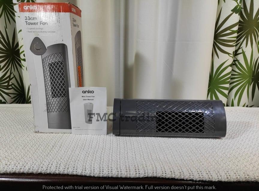 Anko 33 cm Tower Fan, Furniture & Home Living, Lighting & Fans, Fans on ...