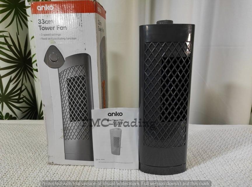 Anko 33 cm Tower Fan, Furniture & Home Living, Lighting & Fans, Fans on ...