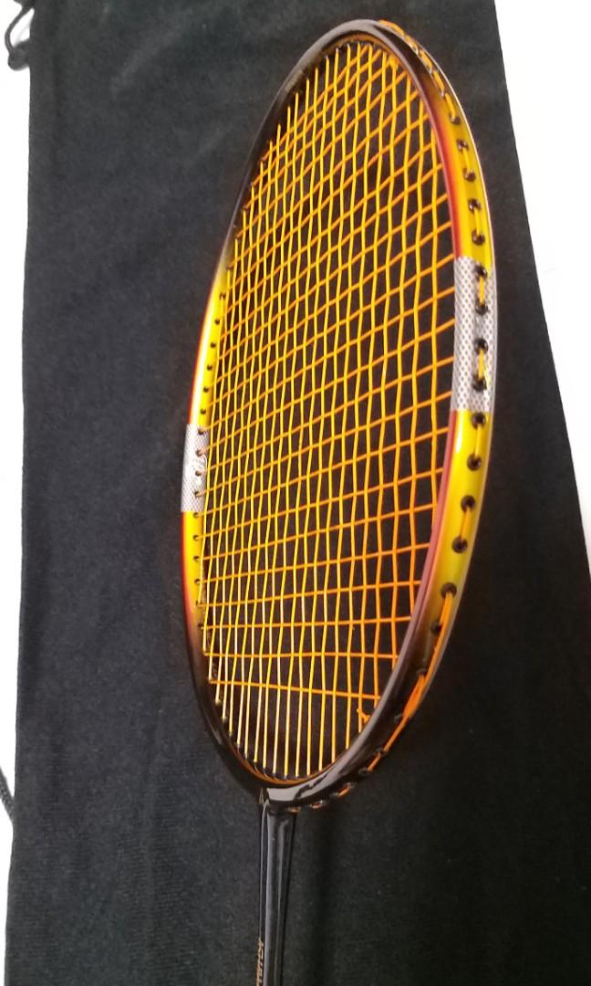 Badminton Racket Ashaway Titanium Mesh T-2, Sports Equipment, Sports ...