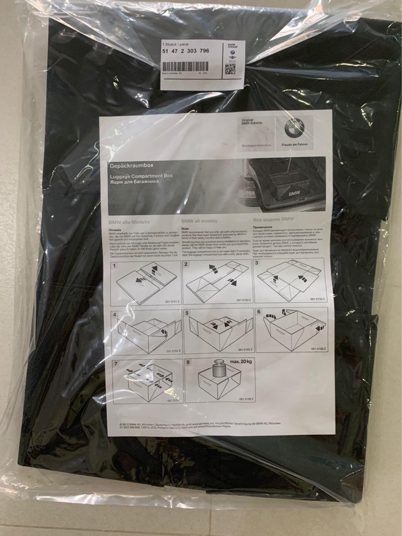BMW foldable box (original), Car Accessories, Accessories on Carousell