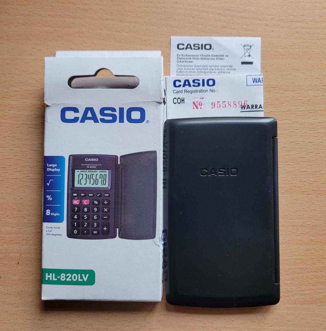 Casio Pocket / Mini Calculator with Cover, Hobbies & Toys, Stationary ...