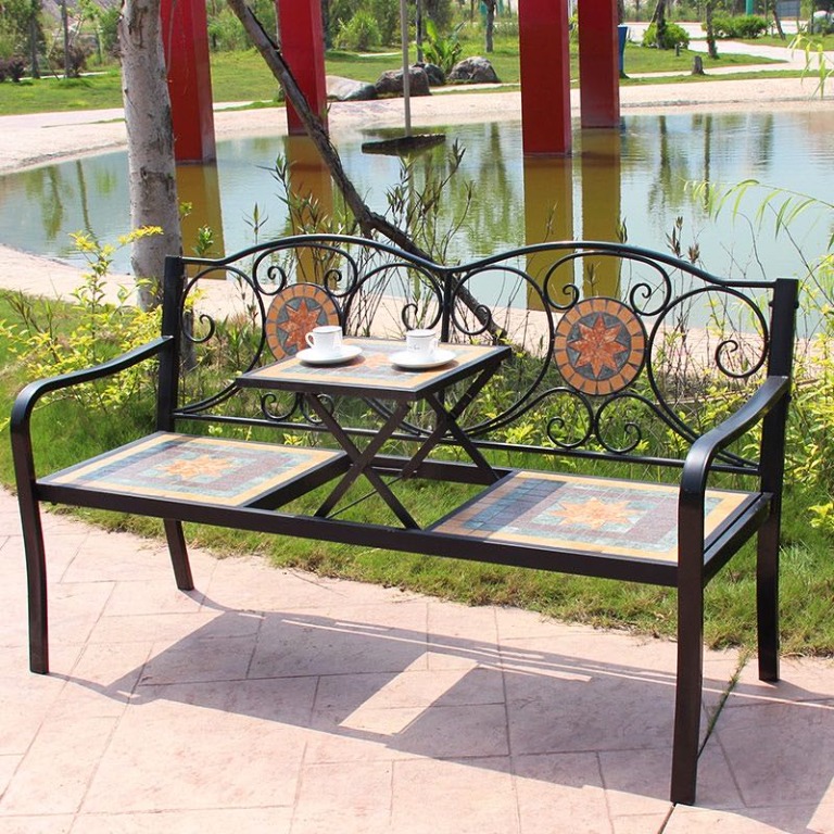 ceramic bench, Furniture & Home Living, Gardening, Gardening Tools ...