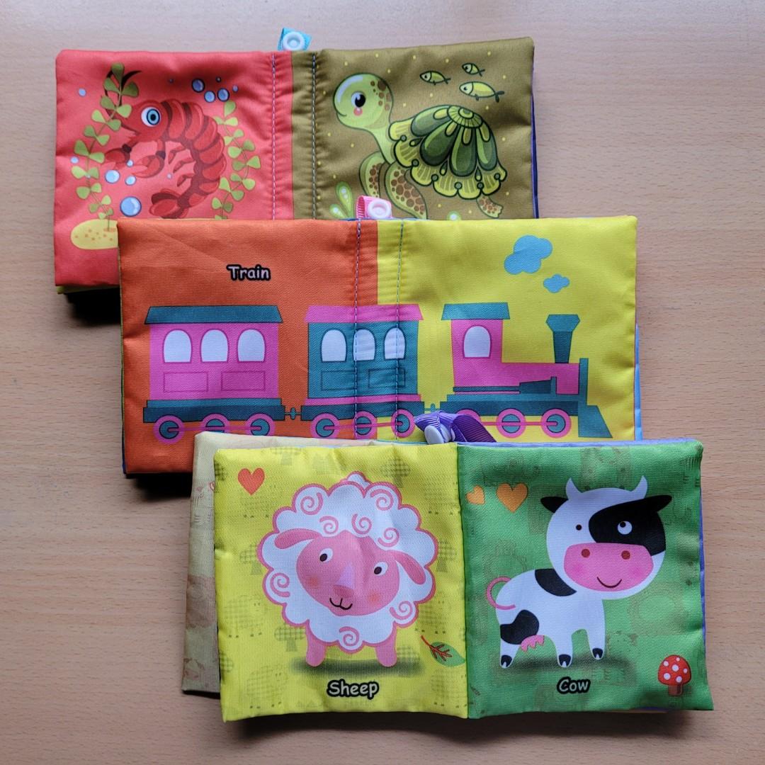 Cloth Books (Set of 5), Hobbies & Toys, Books & Magazines, Children's ...