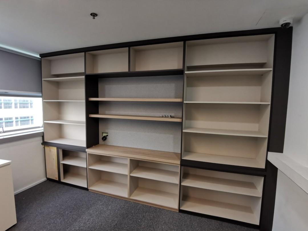 Custom made study room cabinet, Furniture & Home Living, Furniture ...