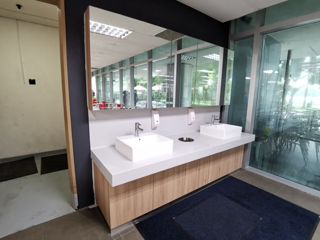 Custom made vanity counter, Furniture & Home Living, Furniture, Other ...